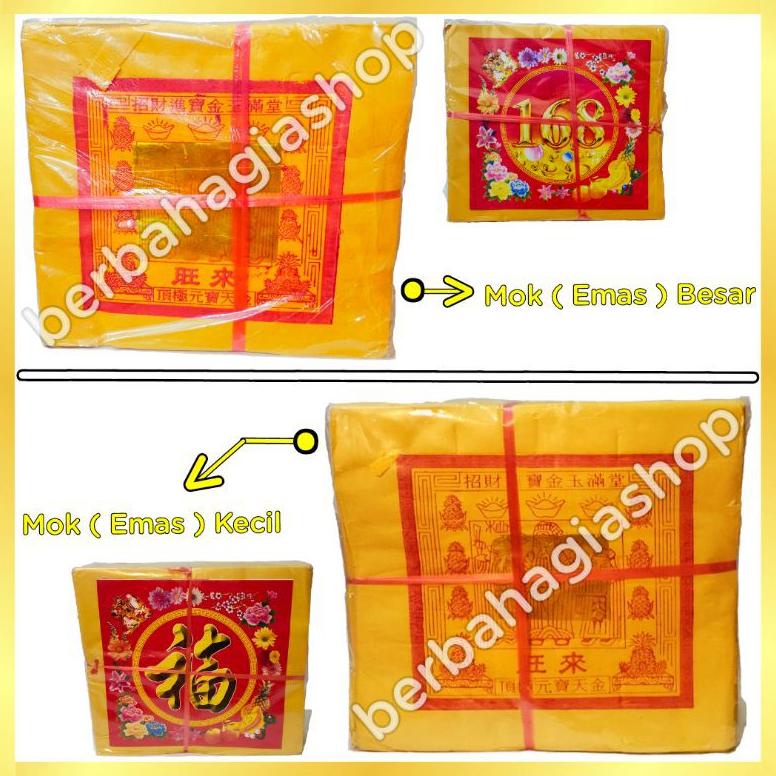 Jual Kertas Sembahyang Tuakim / Thi Kong Kim / Sin Thin Mok Besar Dan ...