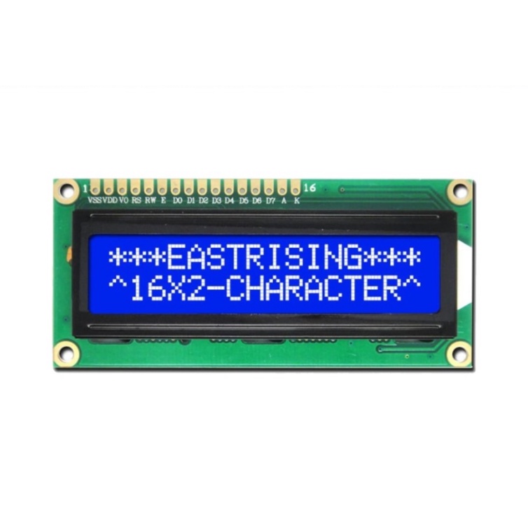 Jual LCD 1602 Module Blue Screen 16x2 Character 2x16 karakter tulisan ...