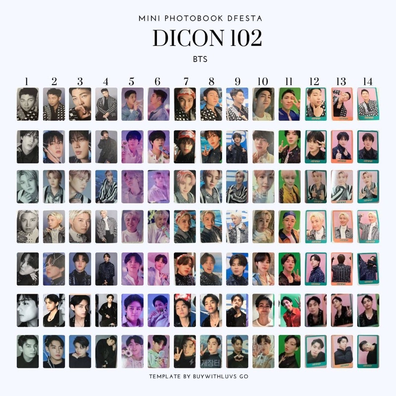 Jual sharing dicon 102 BTS | Shopee Indonesia