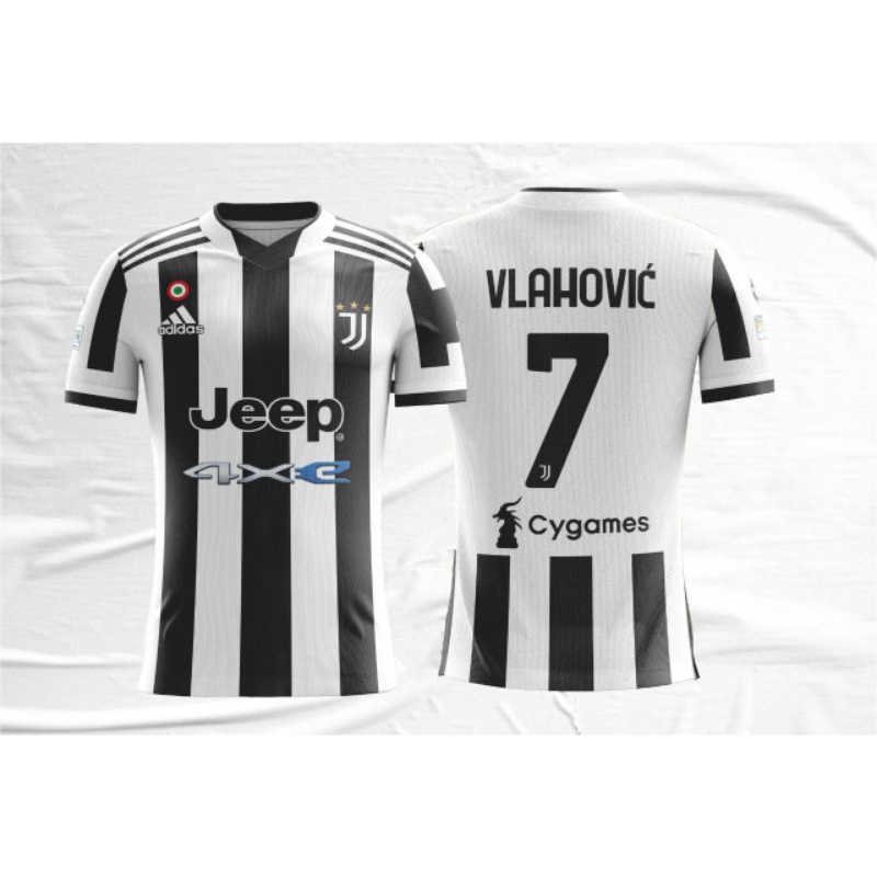 Jual Jersey juven-tus 2021/2022 fullprinting (Gratis nama dan nomor ...