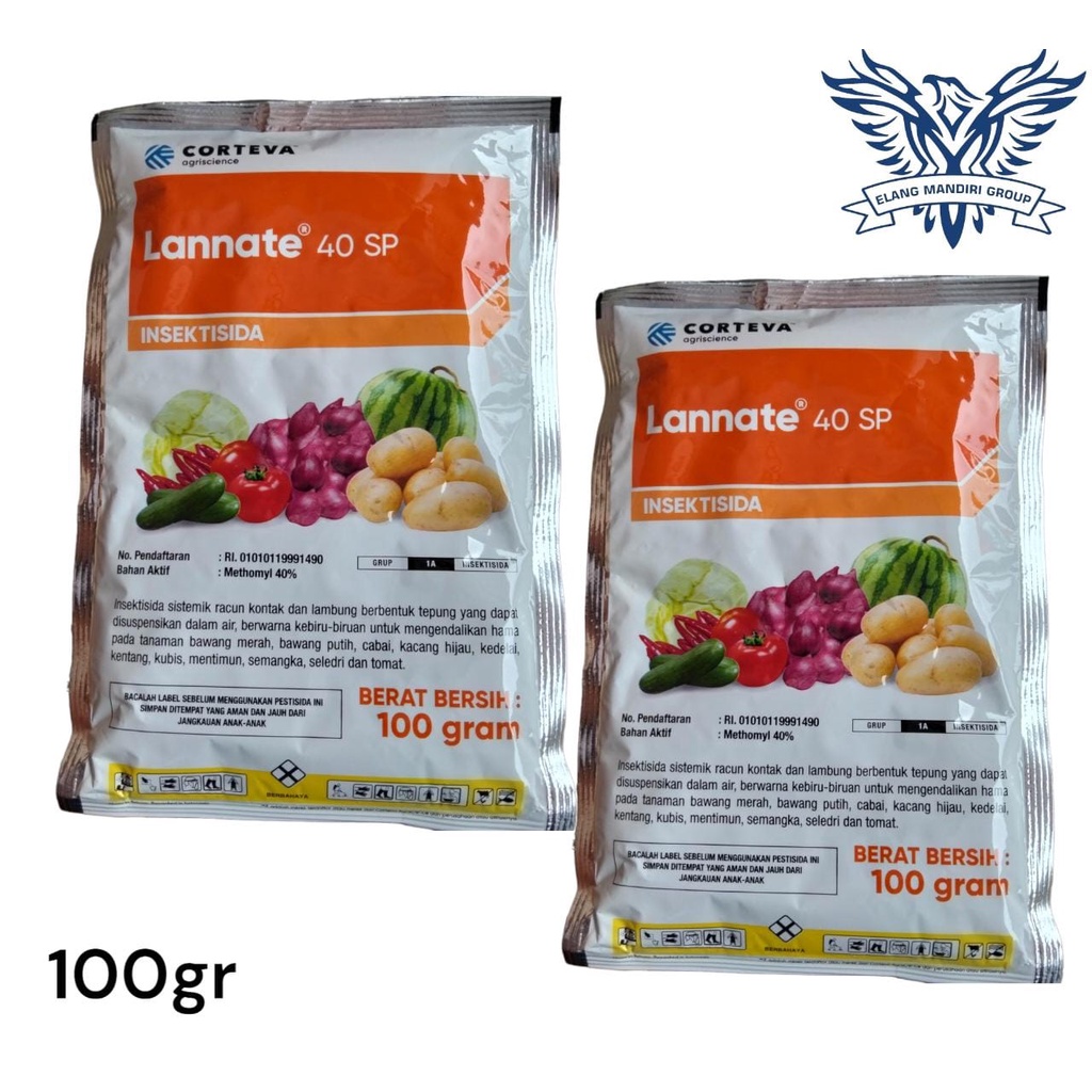 Jual Lannate 40 SP 100gr Insektisida Sistemik Methomyl 40% Pengendali ...