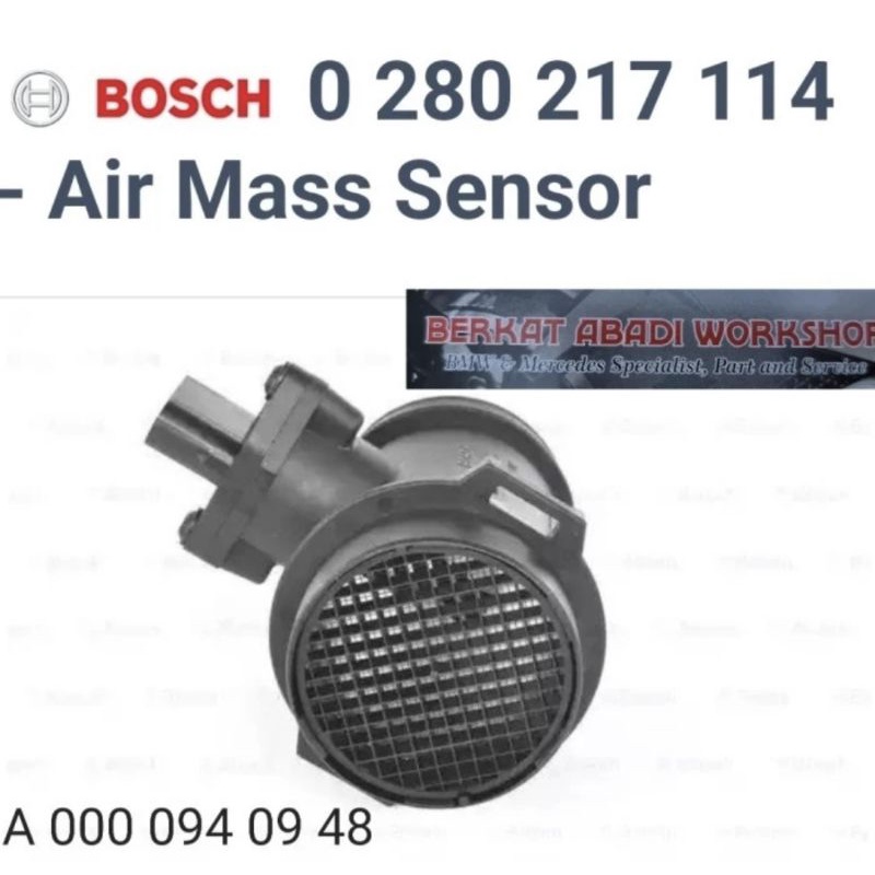 Jual Air Mass Sensor Mercedes W202 W210 M111 0000940948 merk Bosch ...