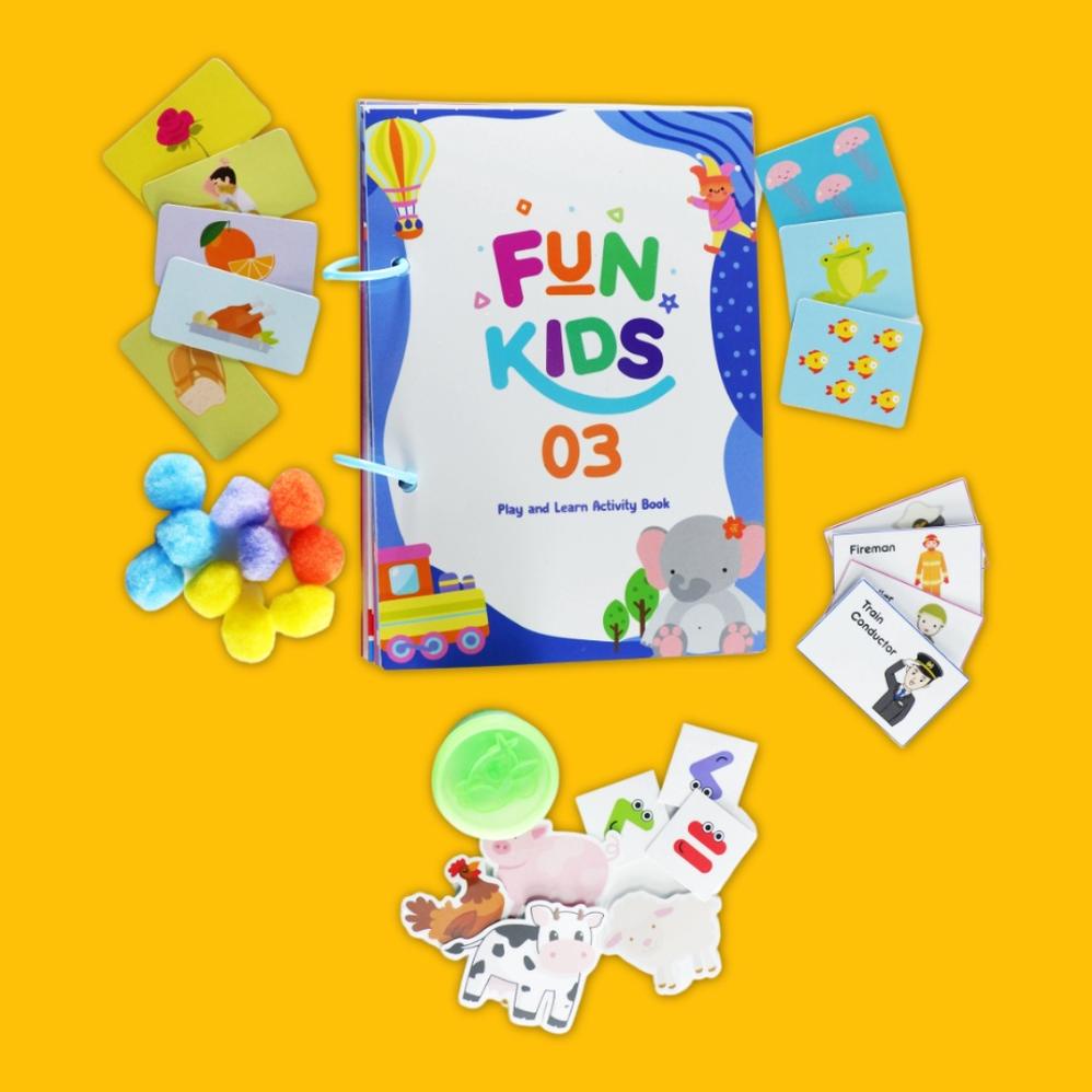 Jual BISA COD Zivana Kids - Fun Kids 1 - Busy Book - Buku Edukasi Anak ...