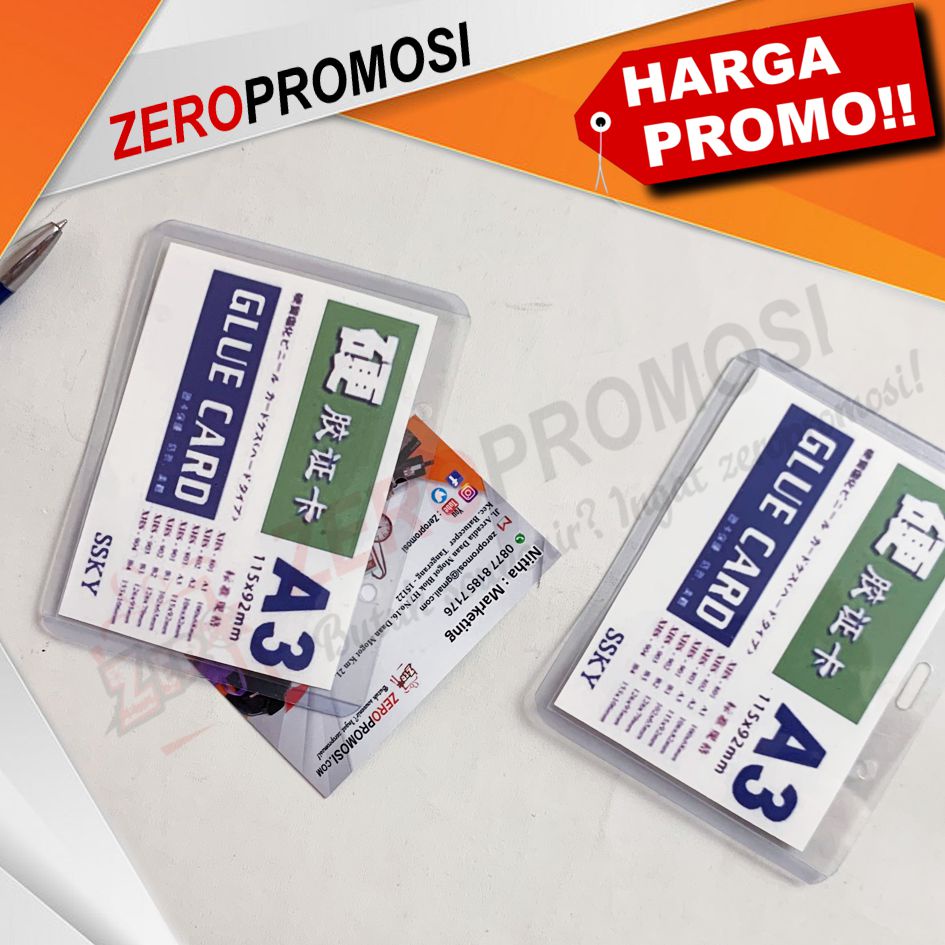 Jual Plastik Kartu Nama - Name Tag Tebal Ukuran A3 | Shopee Indonesia