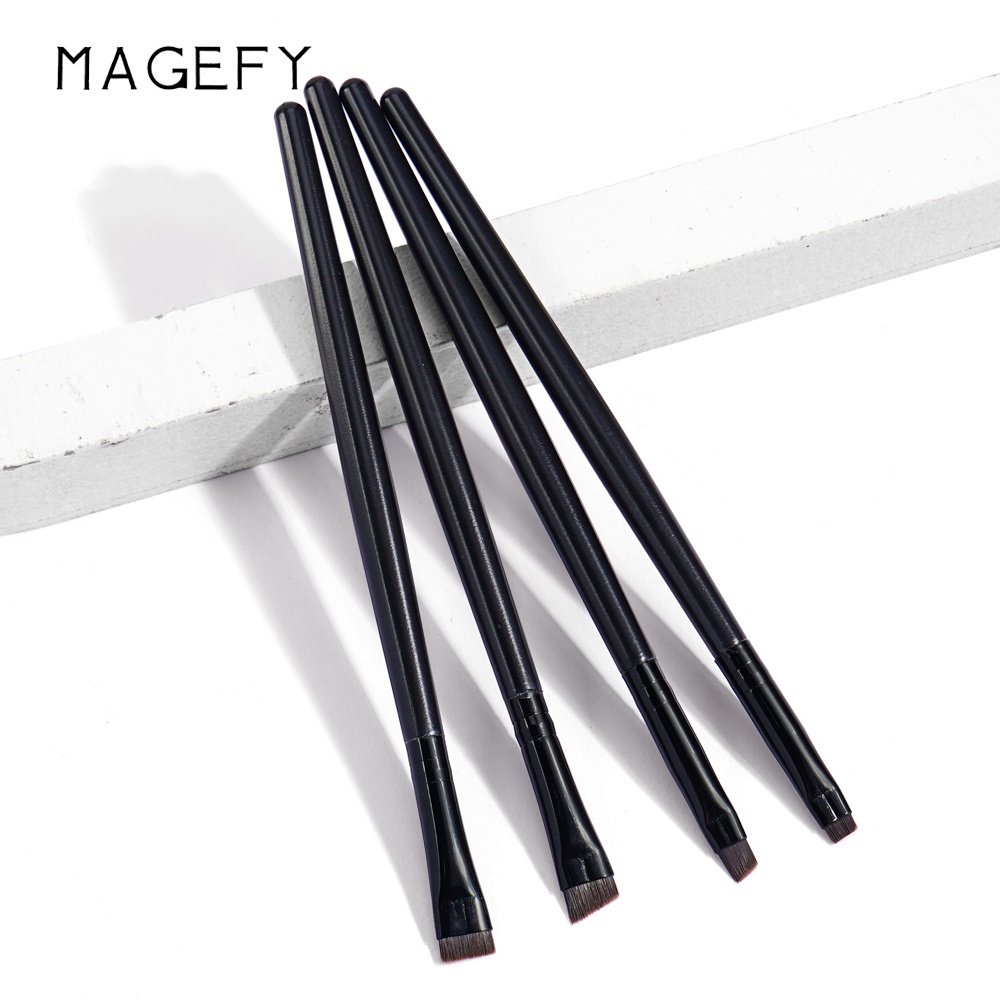 Jual MAANGE Kuas Eyeliner Eyebrow Brush Bahan Sintetis Super Tipis ...