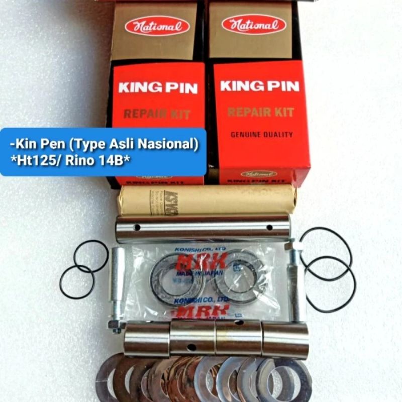 Jual Kingpen Kingpin Rino 14B HT125 HT130 Merk National (Harga Per 1 ...