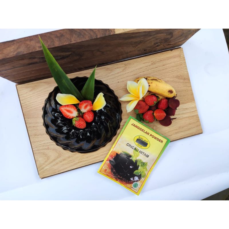 Jual Janggelan Powder/Black Jelly - Cincau Hitam Bubuk | Shopee Indonesia