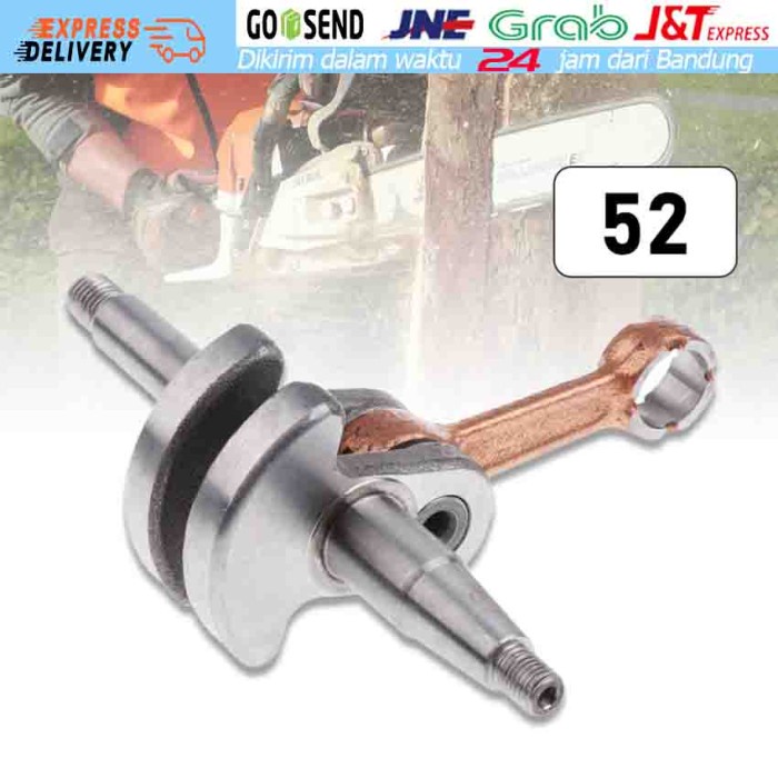Jual Crank shaft Kruk As Kol as Mesin Chainsaw Sinso Senso Mini Kecil ...