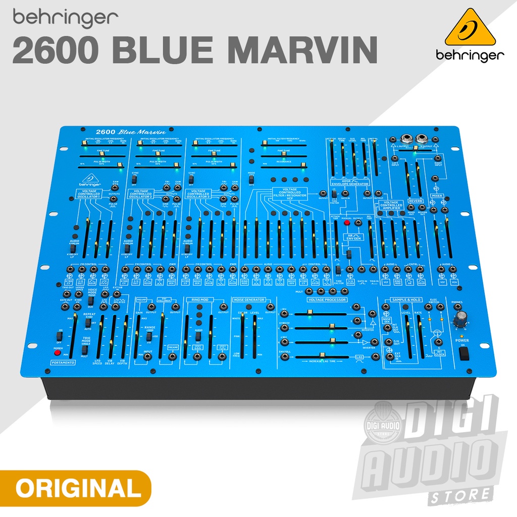 Jual Behringer 2600 Blue Marvin - Semi Modular Analog Synthesizer ...