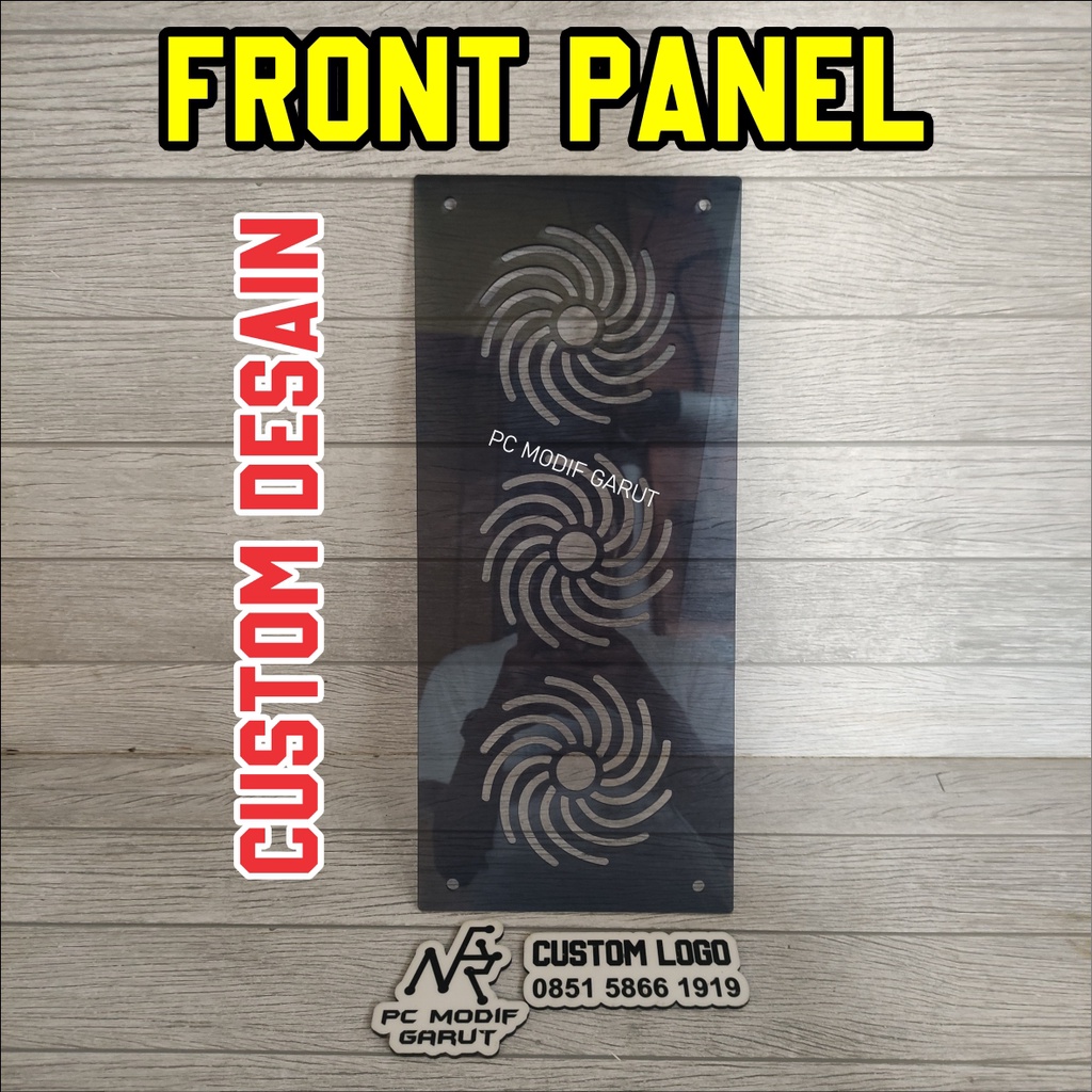 Jual FRONT PANEL CASING PC CUSTOM LOGO CUSTOM DESAIN | Shopee Indonesia