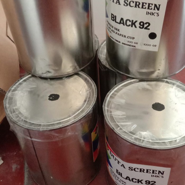 Jual Tinta Tinta Duta Screen Black92 | Shopee Indonesia