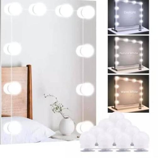 Jual END.11De22т Lampu Led Meja Rias Make Up | Lampu Kaca Rias Vanity ...