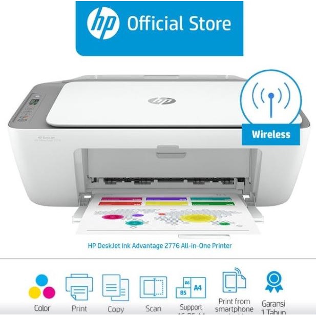 Jual Hp Deskjet Ink Advantage 2775 & 2776 All-In-One Printer Printer ...