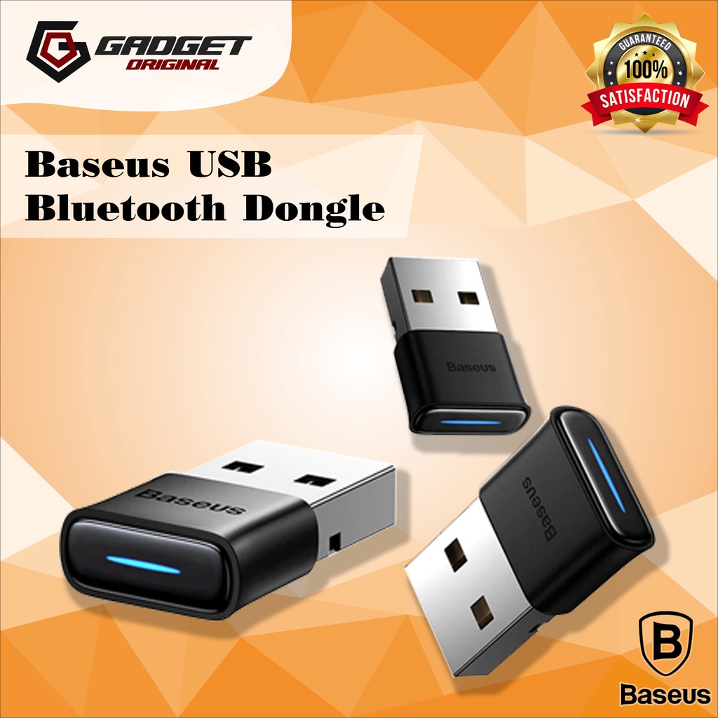 Jual Baseus Mini USB Bluetooth Dongle Wireless Adapter V5.0 Adaptor ...