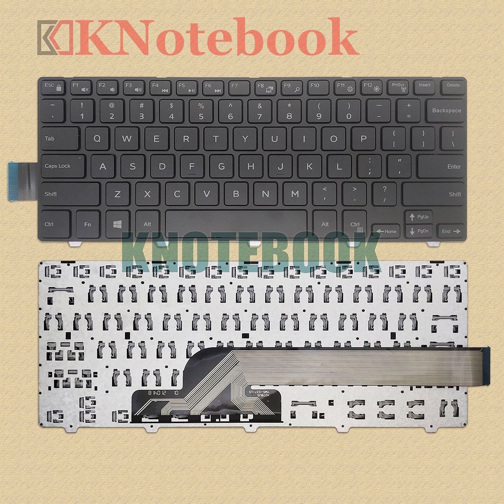 Jual Keyboard Dell Inspiron 14 5443, 14 5468, 14 7447 Series | Shopee ...