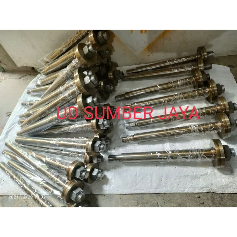 Jual As serkel / as gergaji kayu meja 1 inch panjang 20 cm | Shopee ...