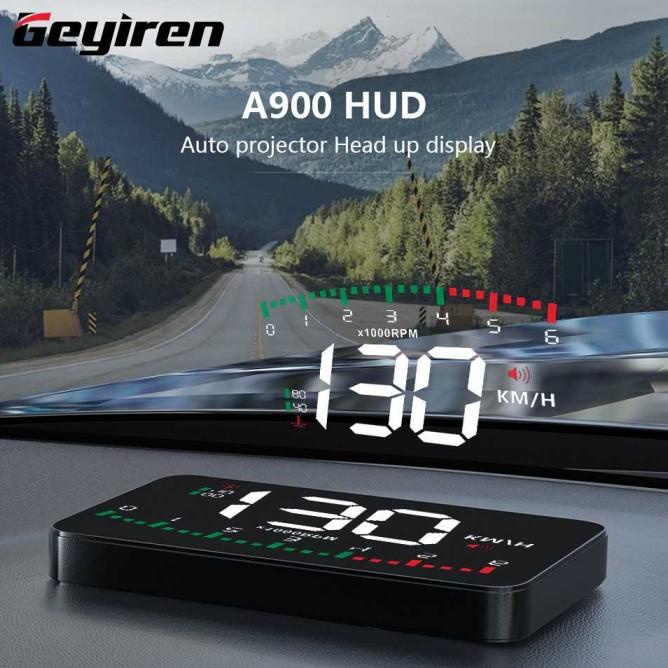 Jual Display Hud Mobil Obd2 Speedometer Head Up Projector 3D | Shopee ...