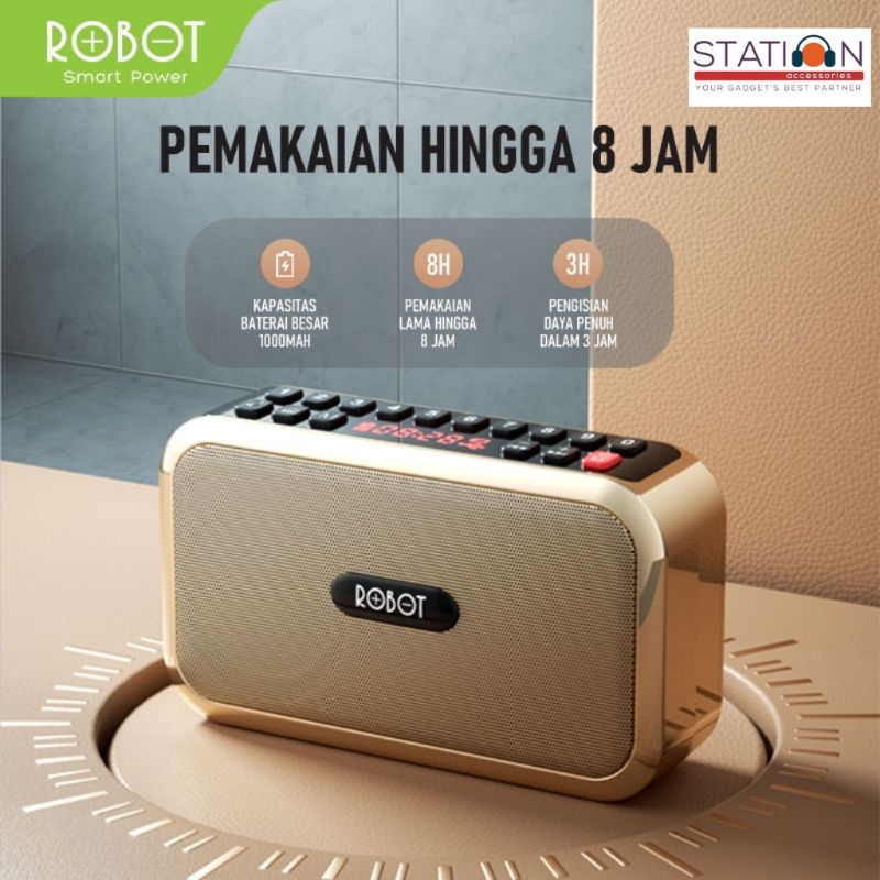 Jual Speaker Bluetooth Robot RB200 Bluetooth Speaker dengan tombol ...