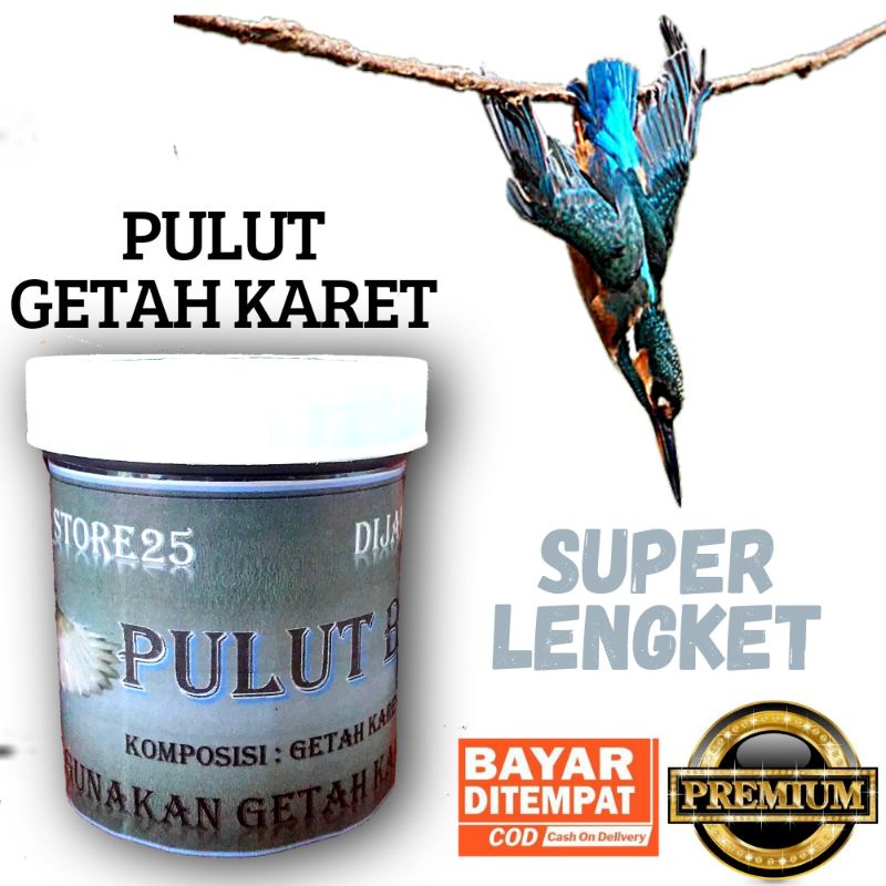 Jual Pulut Burung Getah Karet Asli Lem Jebakan Burung Super Duper ...