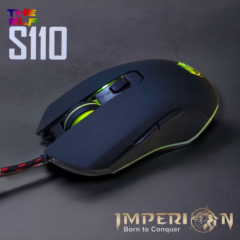 Jual Mouse Gaming Imperion S110 DPI up to 3200 DPI | Shopee Indonesia