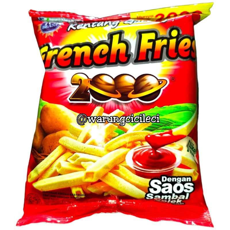 Jual CHIKI FRENCH FRIES 2000 15g | Shopee Indonesia