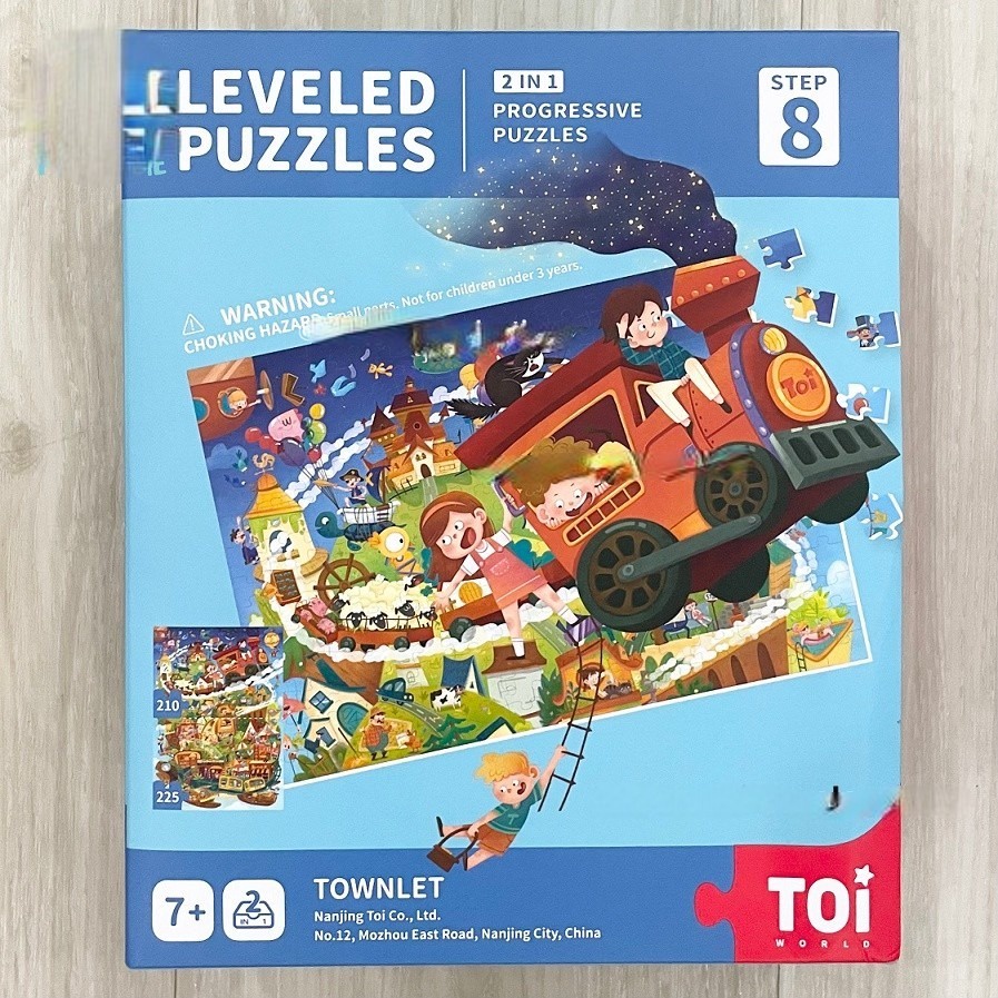 Jual Toi Progressive Level Puzzle Level 8 Mainan Edukasi Anak / Level ...