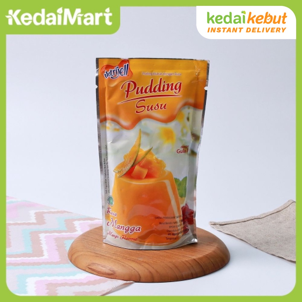 Jual Pudding Susu Nutrijell Rasa Mangga 145 Gram | Shopee Indonesia