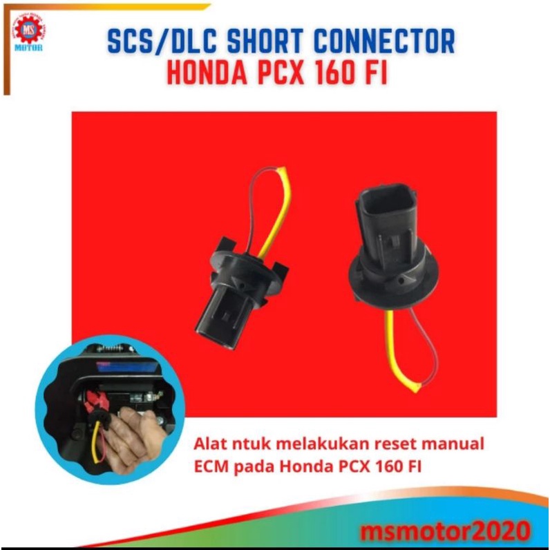 Jual SCS Short conector konektor alat Reset ECM/ECU Honda PCX 160 FI ...