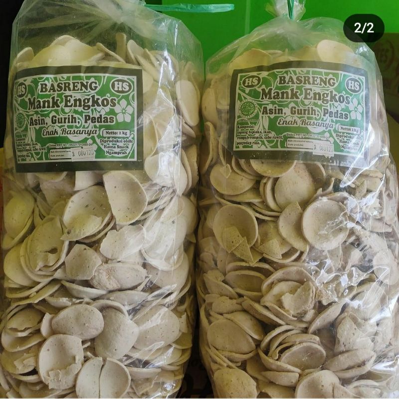Jual BASRENG, SNACK, CAMILAN, JAJANAN, BASRENG ORIGINAL, kemasan 500gr ...