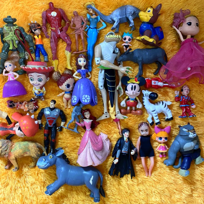 Jual Mainan Bekas Second Jadul Vintage Retro Action Figure Borongan ...
