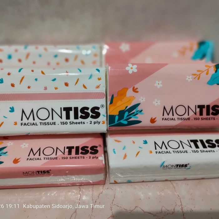 Jual Tisue Montiss 150 Sheet | Shopee Indonesia