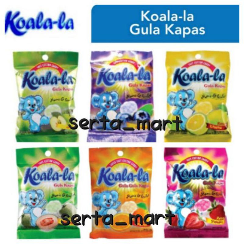 Jual Koala-la Permen Kapas 10gr / Koala La Soft Cotton Candy / KoalaLa ...