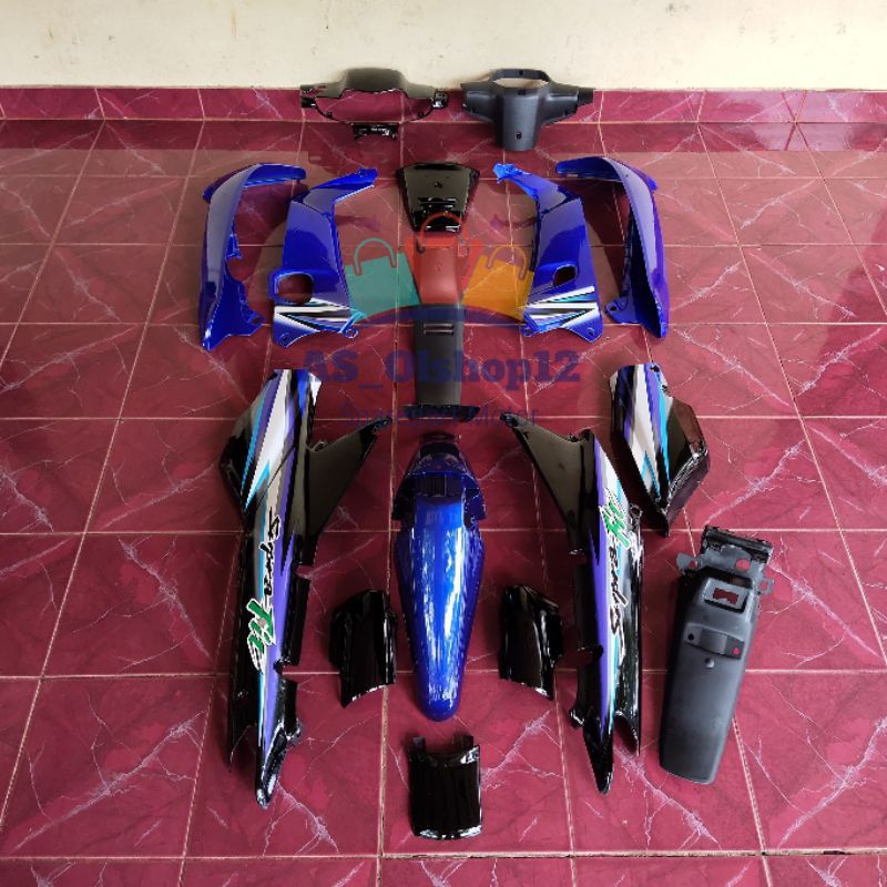Jual FULL BODY ALUS KASAR SUPRA FIT LAMA BIRU/SUPRA X LAMA | Shopee ...