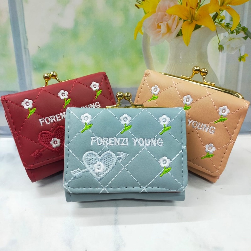 Jual DOMPET WANITA KECIL BEHEL 2 IN 1 | Shopee Indonesia