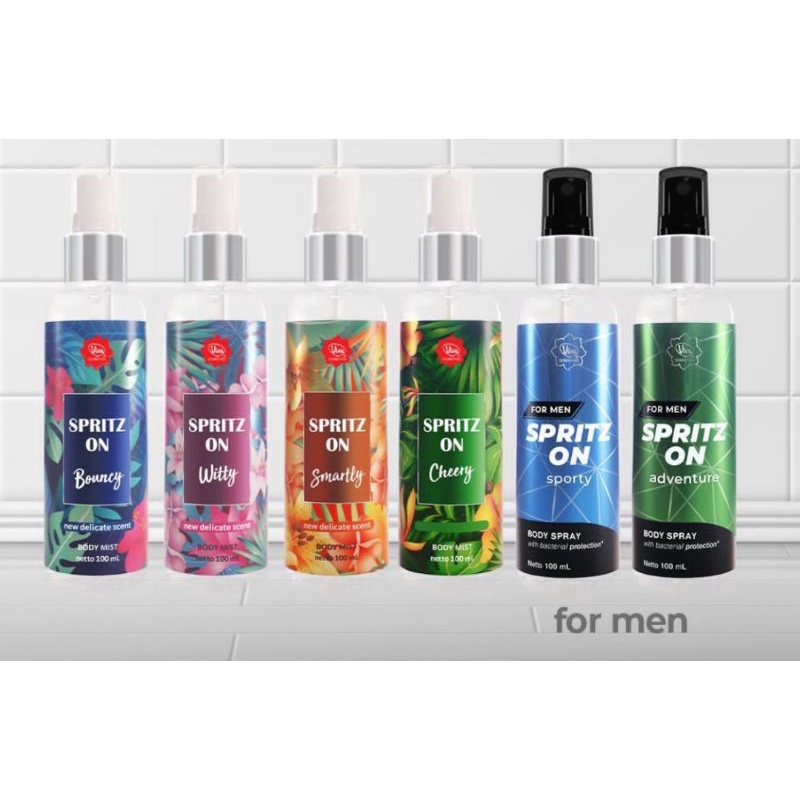 Jual Viva Spritz On/ Body Mist/ Body Spray/Parfum Viva New | Shopee ...