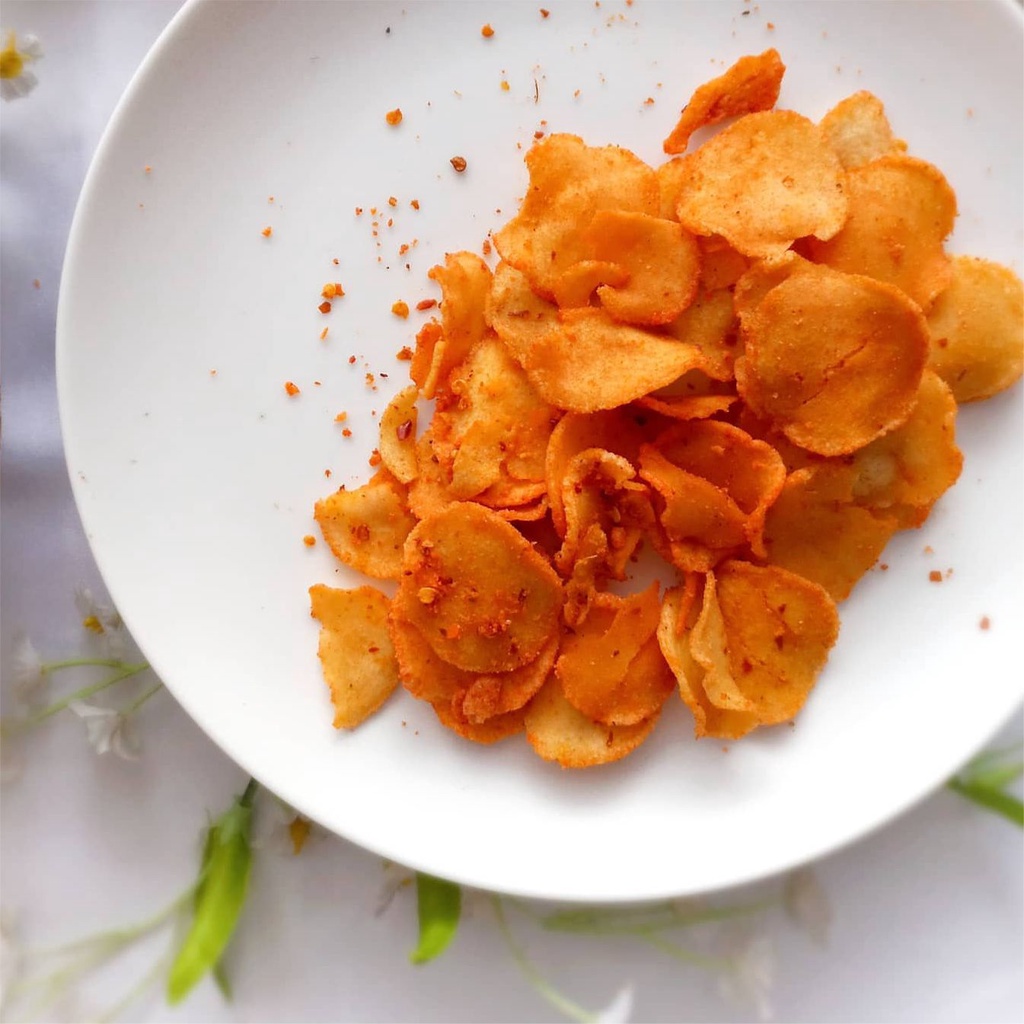 Jual Cimol Kering Pedas 1kg Morang Moreng - Keripik Cireng / Cimoring ...