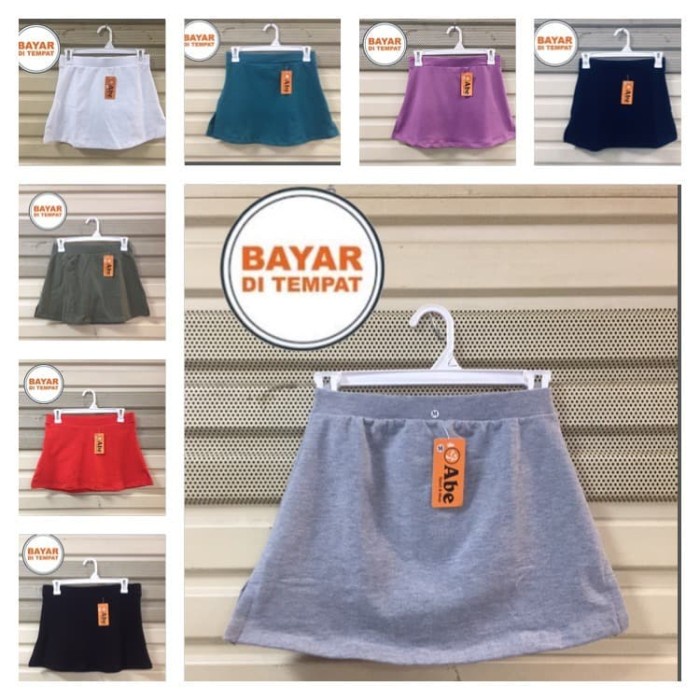 Jual ROK SENAM MINI / ROK OLAHRAGA WANITA SIZE M L XL XXL / ROK SENAM ...