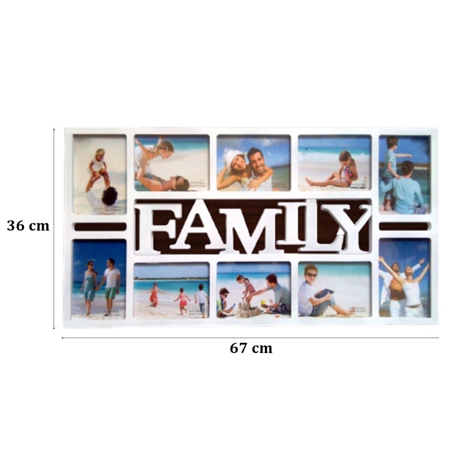 Jual GC1017 Square Frame Bingkai Foto Besar Pigura Dinding Family Photo ...