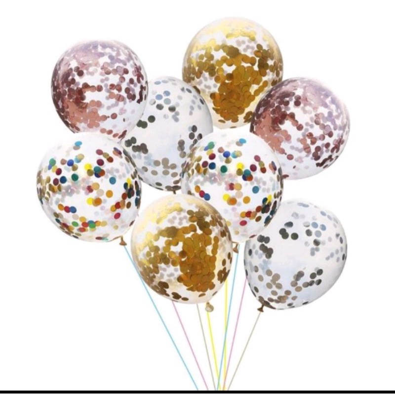Jual Isi Confetti Foil isian Balon Isi Conferti Tabur Manik Bulat ...