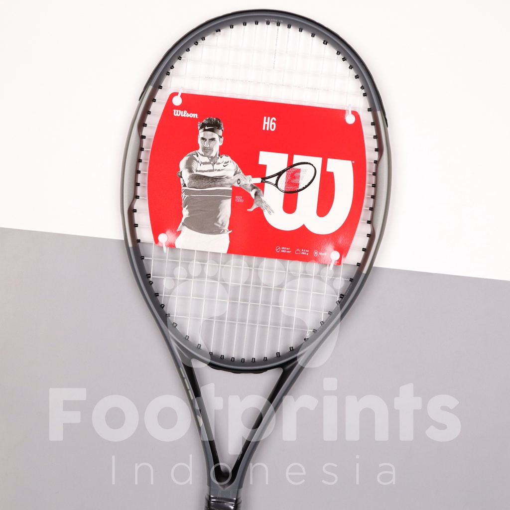 Jual Raket Tenis Wilson Hammer 6 103 Tennis Racket 260 gr Original H6 ...