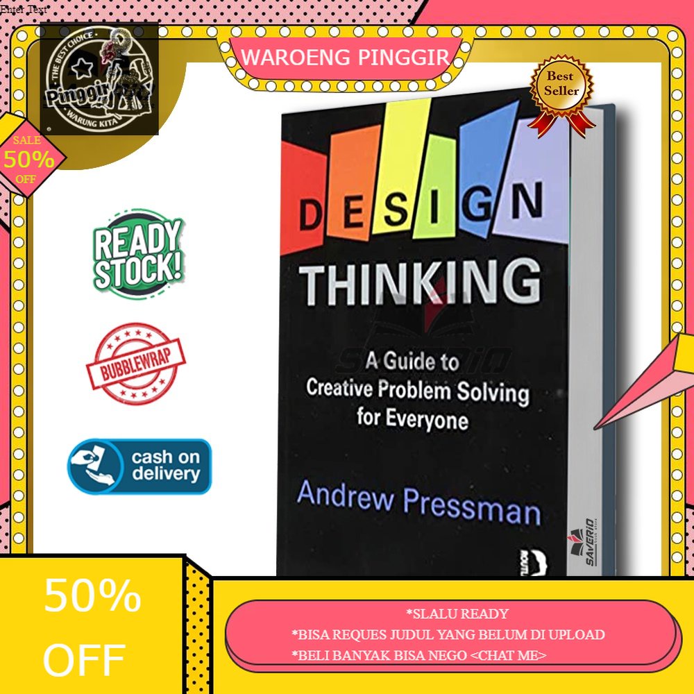 Jual Buku Design Thinking: A Guide to Creative Problem Solving for ...