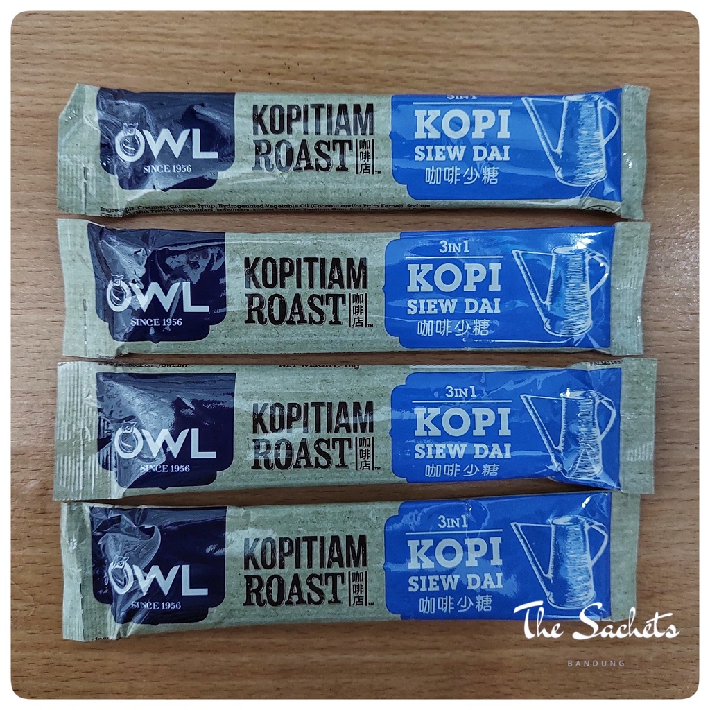 Jual Owl Kopitiam Roast 3in1 Kopi Siew Dai Sachet | Shopee Indonesia