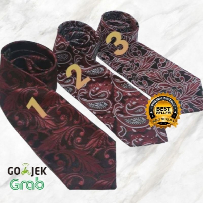 Jual KIAMA - DASI BATIK FORMAL LONG TIE 3INCH FREE BOX | Shopee Indonesia
