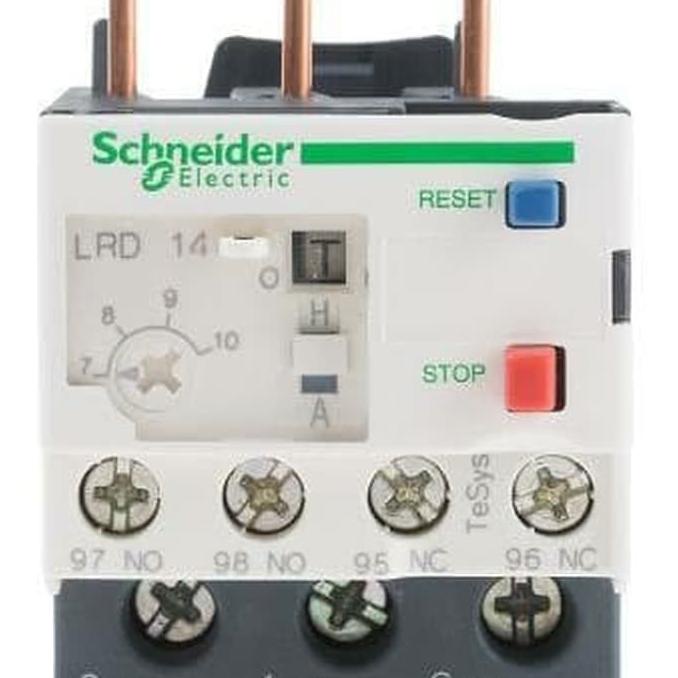 Jual Thermal Overload Relay LRD14/LRD 14 7A-10A Schneider | Shopee ...
