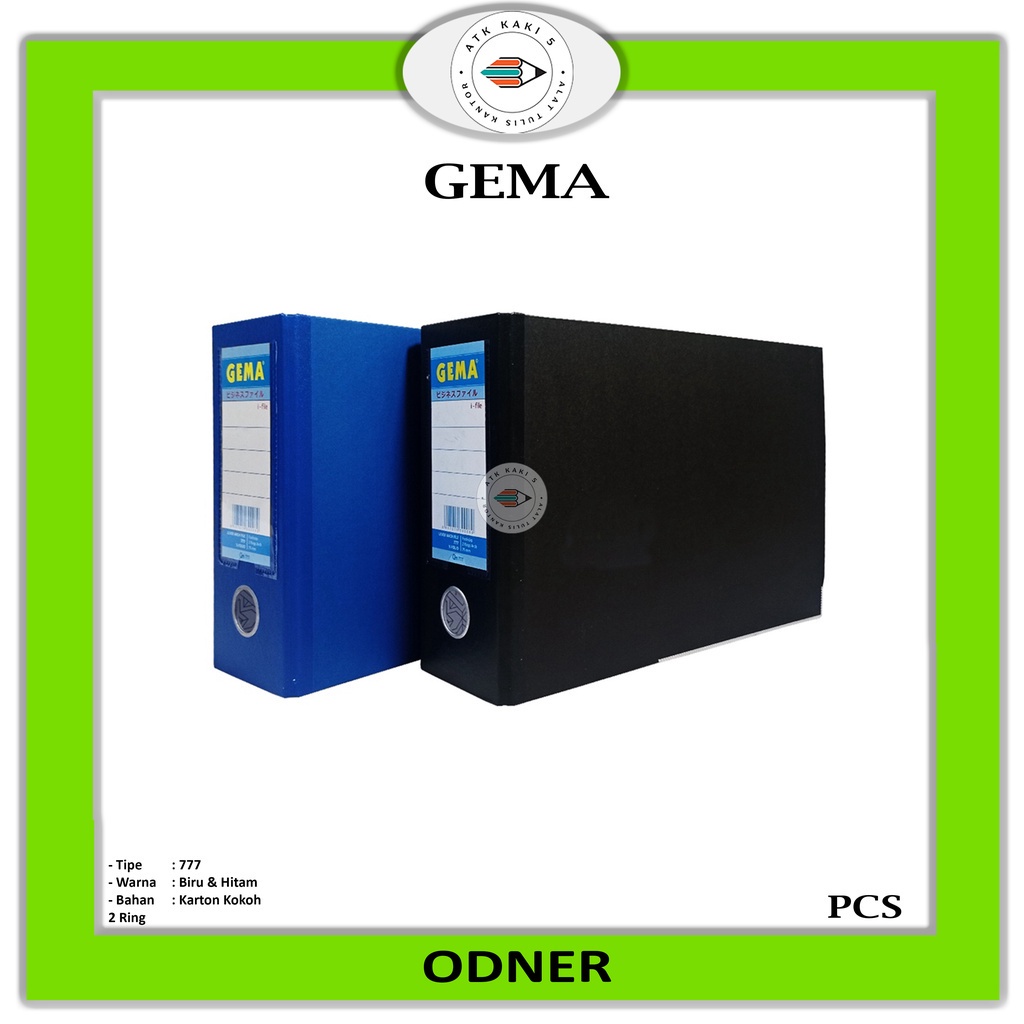 Jual GEMA - File Odner Kwitansi 777 Hitam / Biru - PCS | Shopee Indonesia