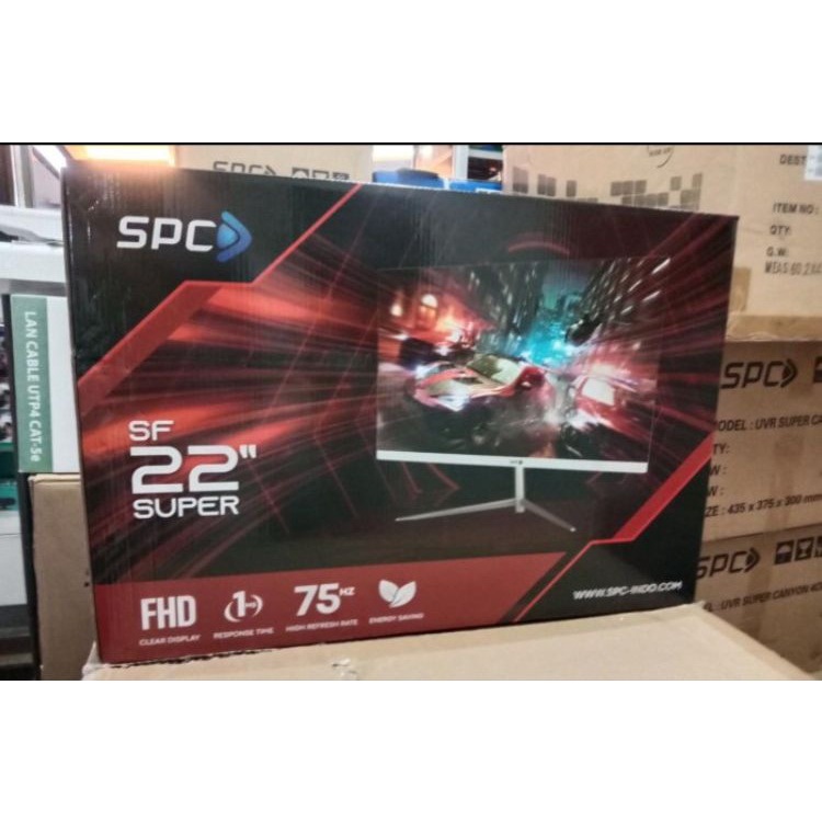 Jual Monitor SPC LED 22 inch 1ms 75hz Gaming Full HD 22" BARU ...