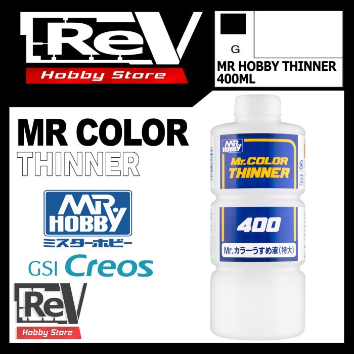 Jual Thinner Mr Color Thinner 400 Thinner Gundam Model Kit Mg Hg Pg T ...