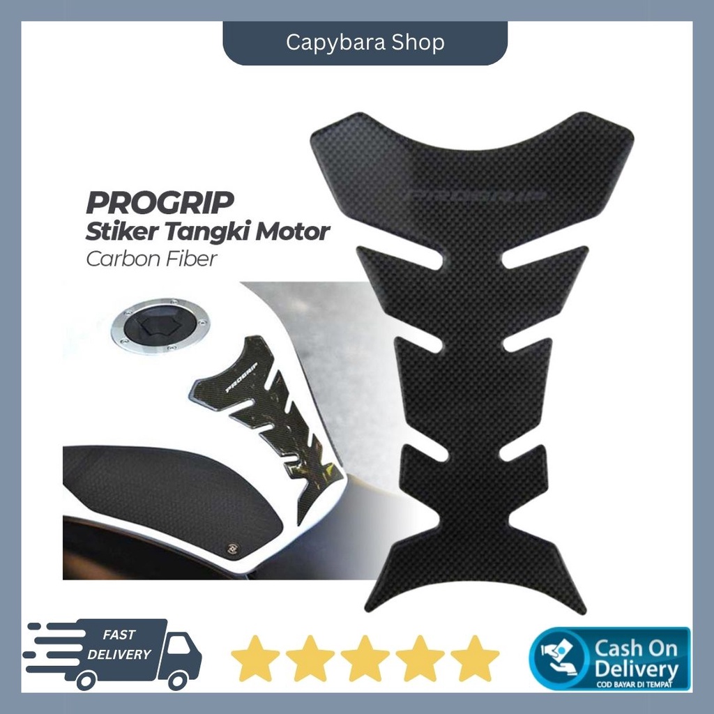 Jual Tankpad Stiker Tangki Motor Carbon Fiber Sticker Tangki Bensin ...
