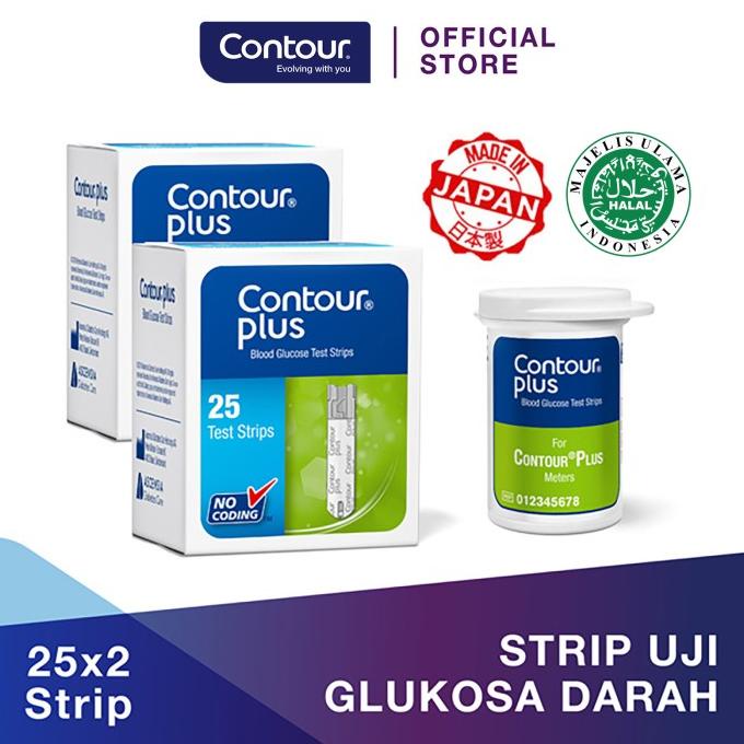 Jual Contour Plus Strip 25x2 Box | Shopee Indonesia