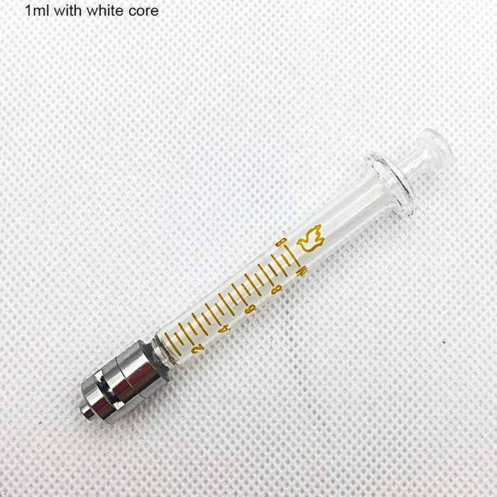Jual Syringe glass for Analysis Lab Reusable metal Luer lock free ...